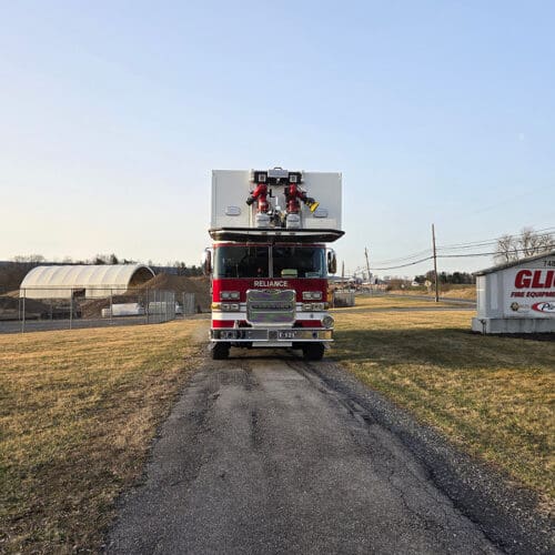 Reliance Fire Company No. 1 Pierce Arrow XT Aerial | GLICK Fire Equipment