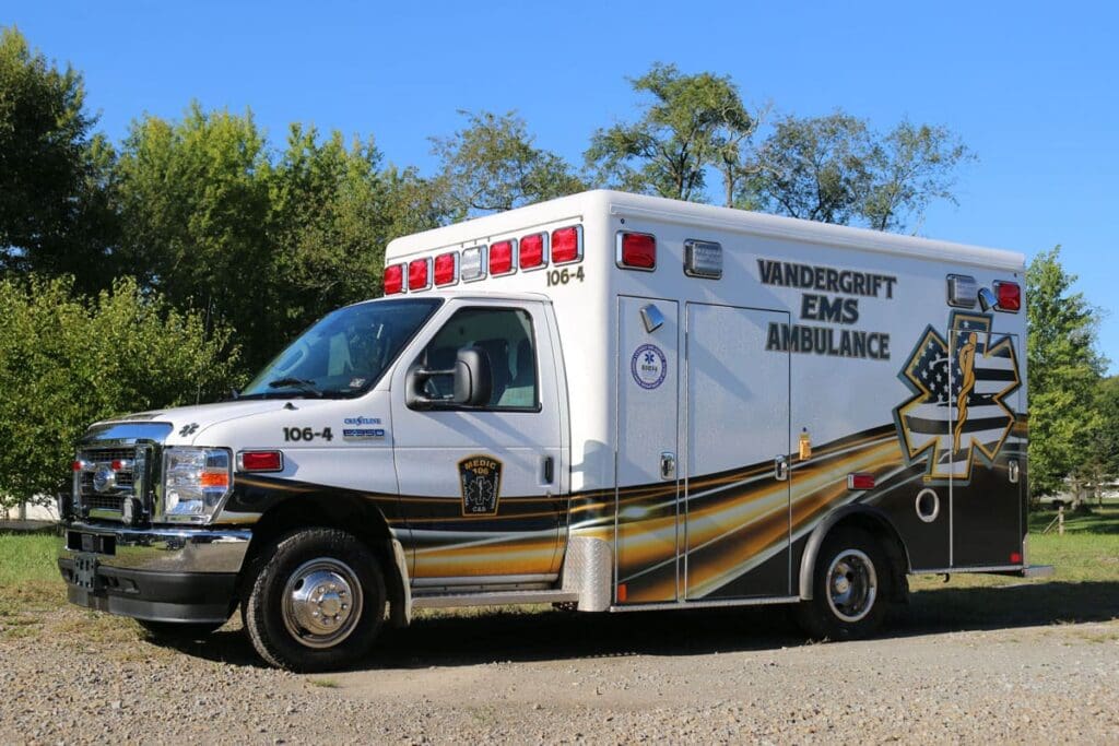 VANDERGRIFT FIRE DEPT No 2 Crestline CCL150 | GLICK Fire Equipment