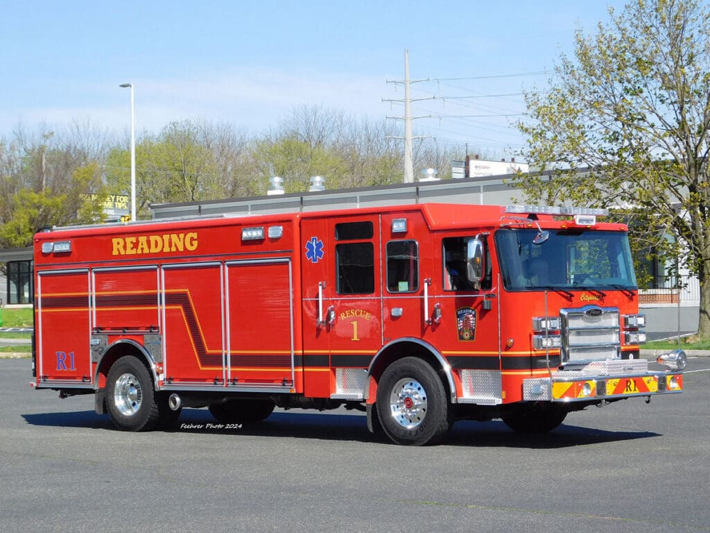 CITY OF READING FIRE DEPT Pierce Saber Rescue | GLICK Fire Equipment ...