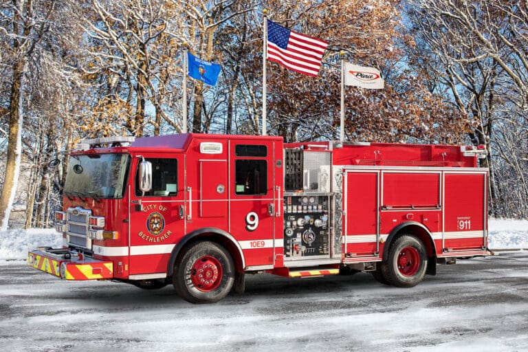 CITY OF BETHLEHEM FIRE DEPARTMENT Pierce Enforcer Pumper | GLICK Fire ...