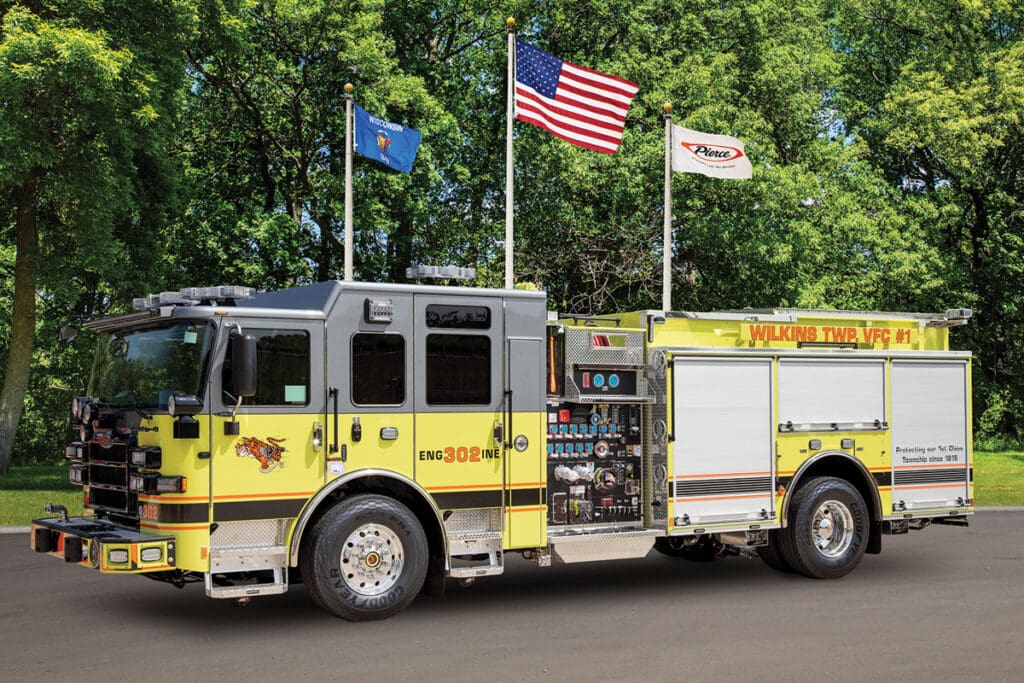 WILKINS TOWNSHIP VFC No. 1 Pierce Enforcer Pumper | GLICK Fire ...