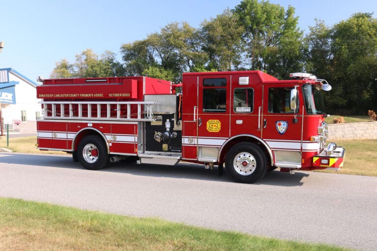 LANCASTER COUNTY PUBLIC SAFETY TRAINING CENTER Pierce Enforcer Pumper ...