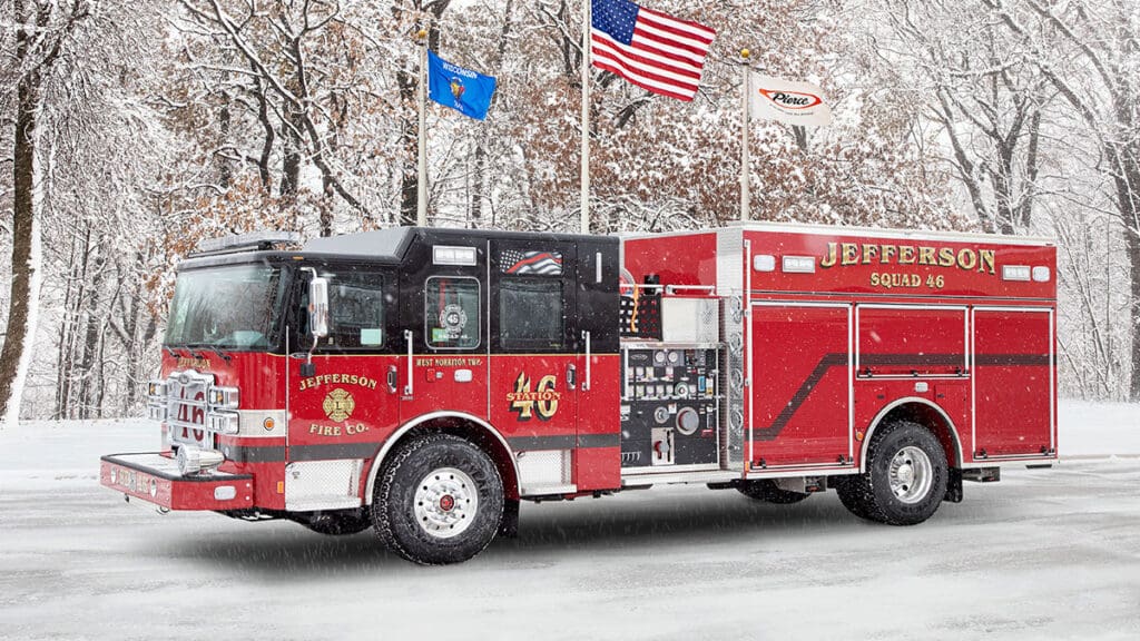 JEFFERSON FIRE COMPANY Pierce Enforcer Rescue Pumper | GLICK Fire ...