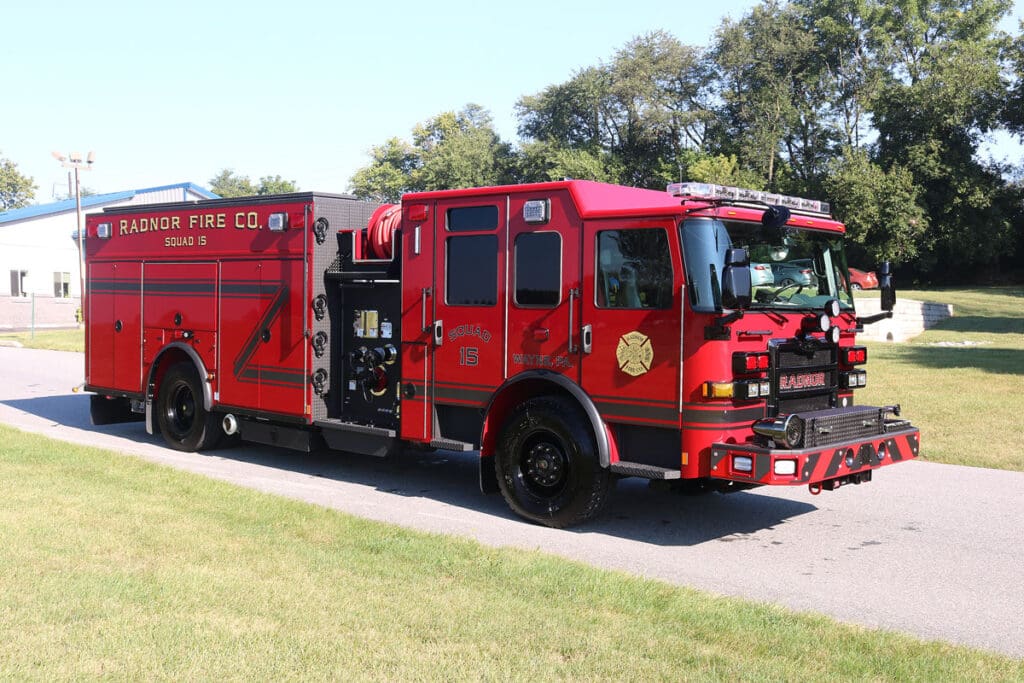 RADNOR FIRE COMPANY Pierce Enforcer Rescue Pumper | GLICK Fire ...