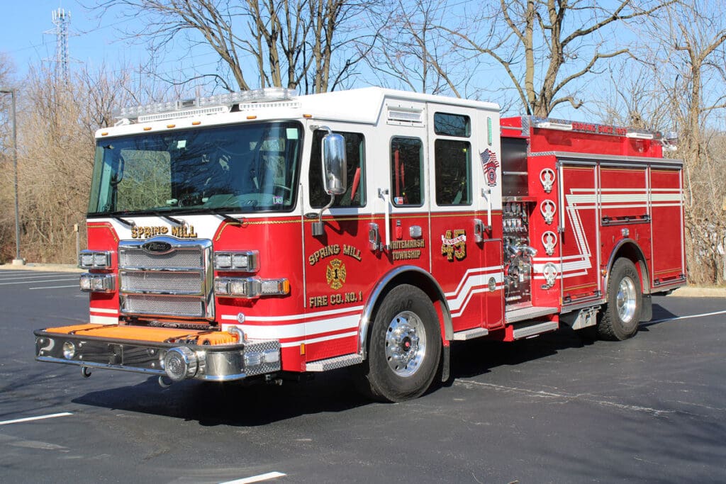 SPRING MILL FIRE COMPANY Pierce Enforcer Pumper | GLICK Fire Equipment ...