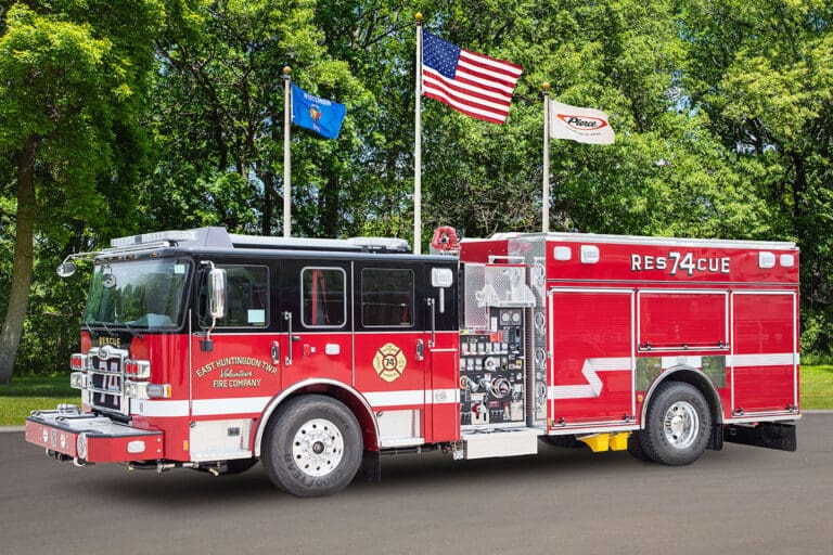 EAST HUNTINGDON TWP VFC Pierce Enforcer Rescue Pumper | GLICK Fire ...