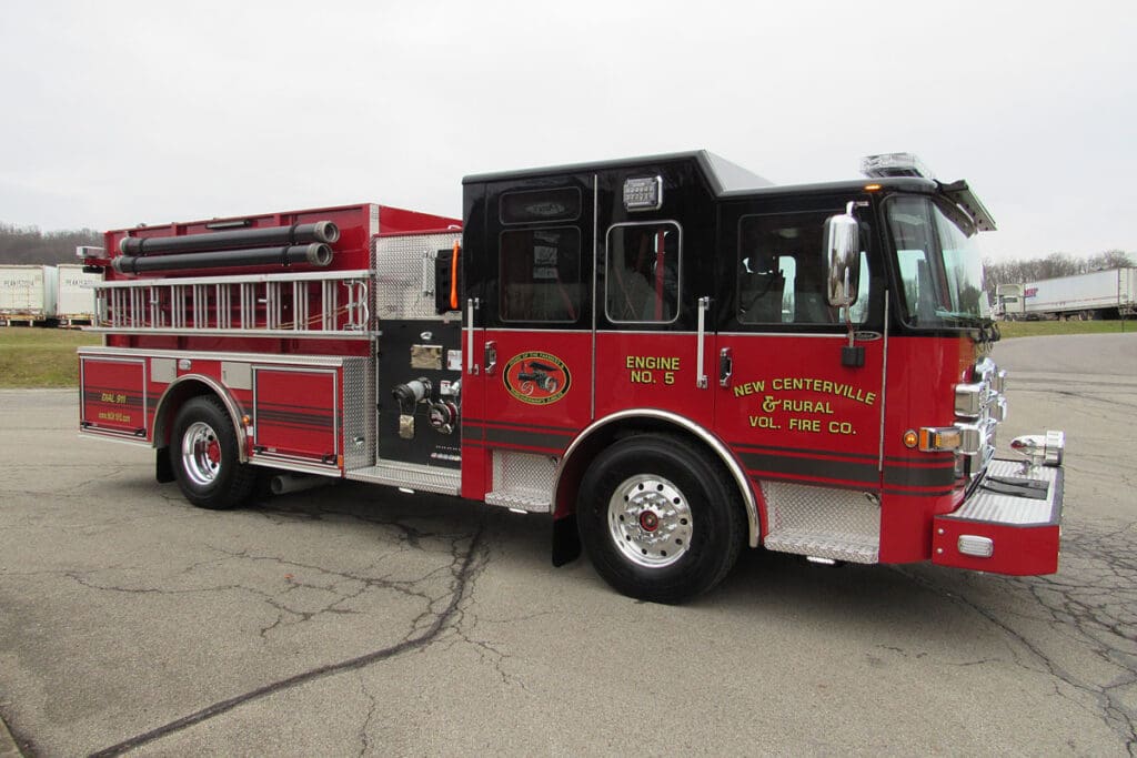 NEW CENTERVILLE & RURAL VFC Pierce Saber Pumper | GLICK Fire Equipment ...
