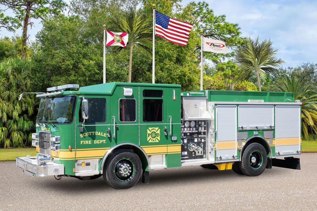 SCOTTDALE VOL FIRE DEPT Pierce Saber Pumper | GLICK Fire Equipment Company