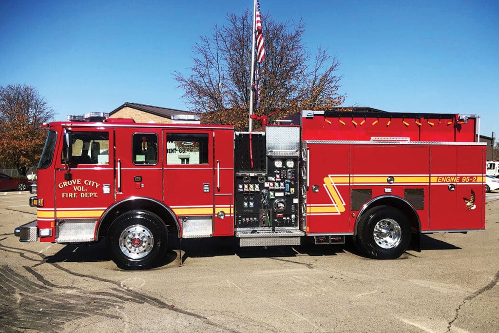 GROVE CITY FIRE DEPT Pierce Arrow XT Pumper | GLICK Fire Equipment