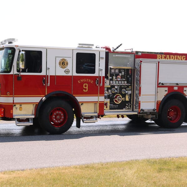 CITY OF READING FIRE DEPT. Pierce Enforcer Pumper | GLICK Fire Equipment