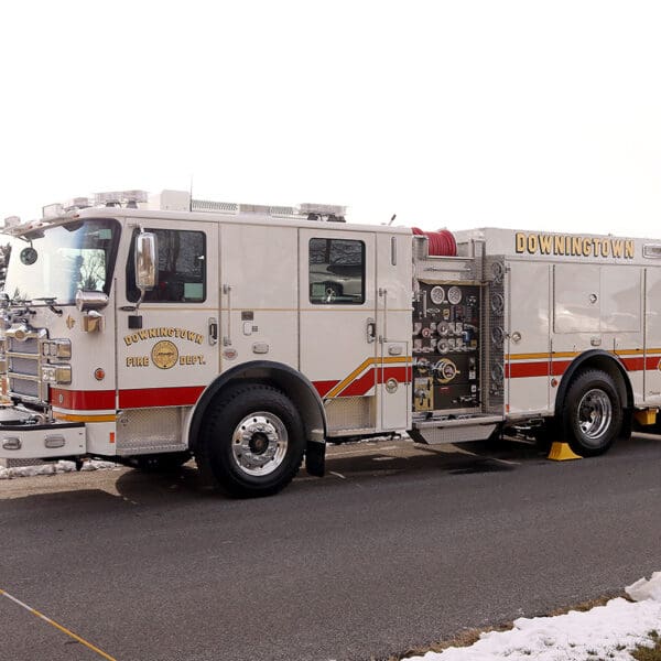 DOWNINGTOWN FIRE DEPARTMENT Pierce Enforcer Pumpers | GLICK Fire Equipment