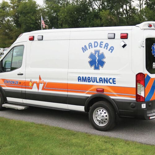 MADERA AMBULANCE SERVICE Transit T250 | GLICK Fire Equipment