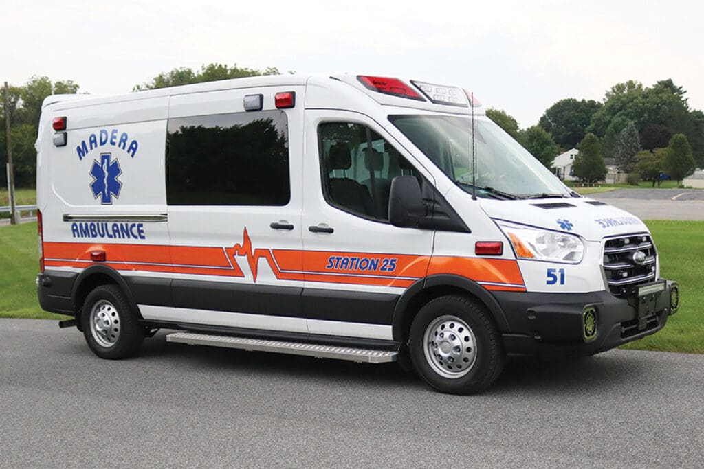 MADERA AMBULANCE SERVICE Transit T250 | GLICK Fire Equipment