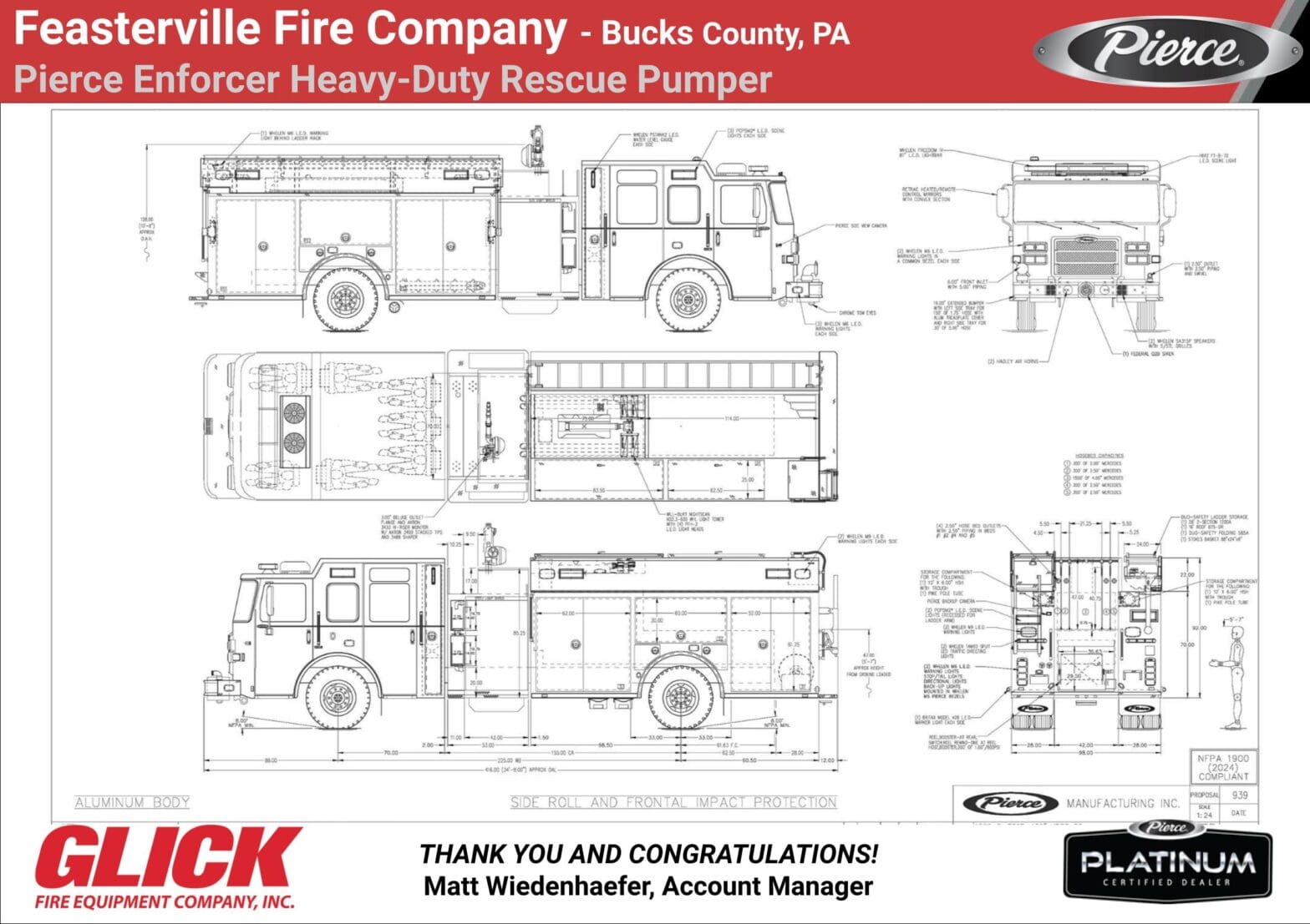 Feasterville Fire Company | GLICK Fire Equipment Company