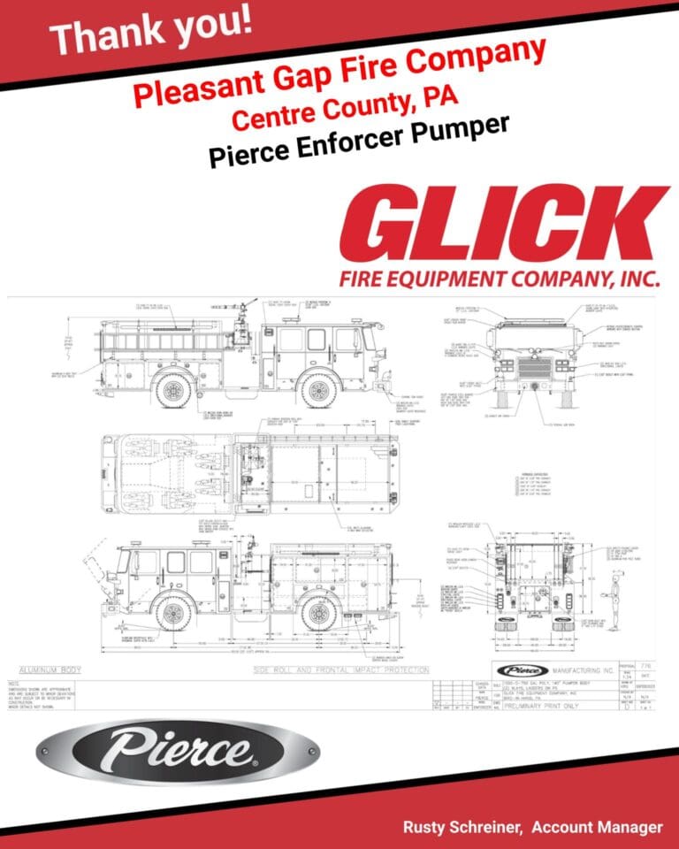 Pleasant Gap Fire Company | GLICK Fire Equipment Company