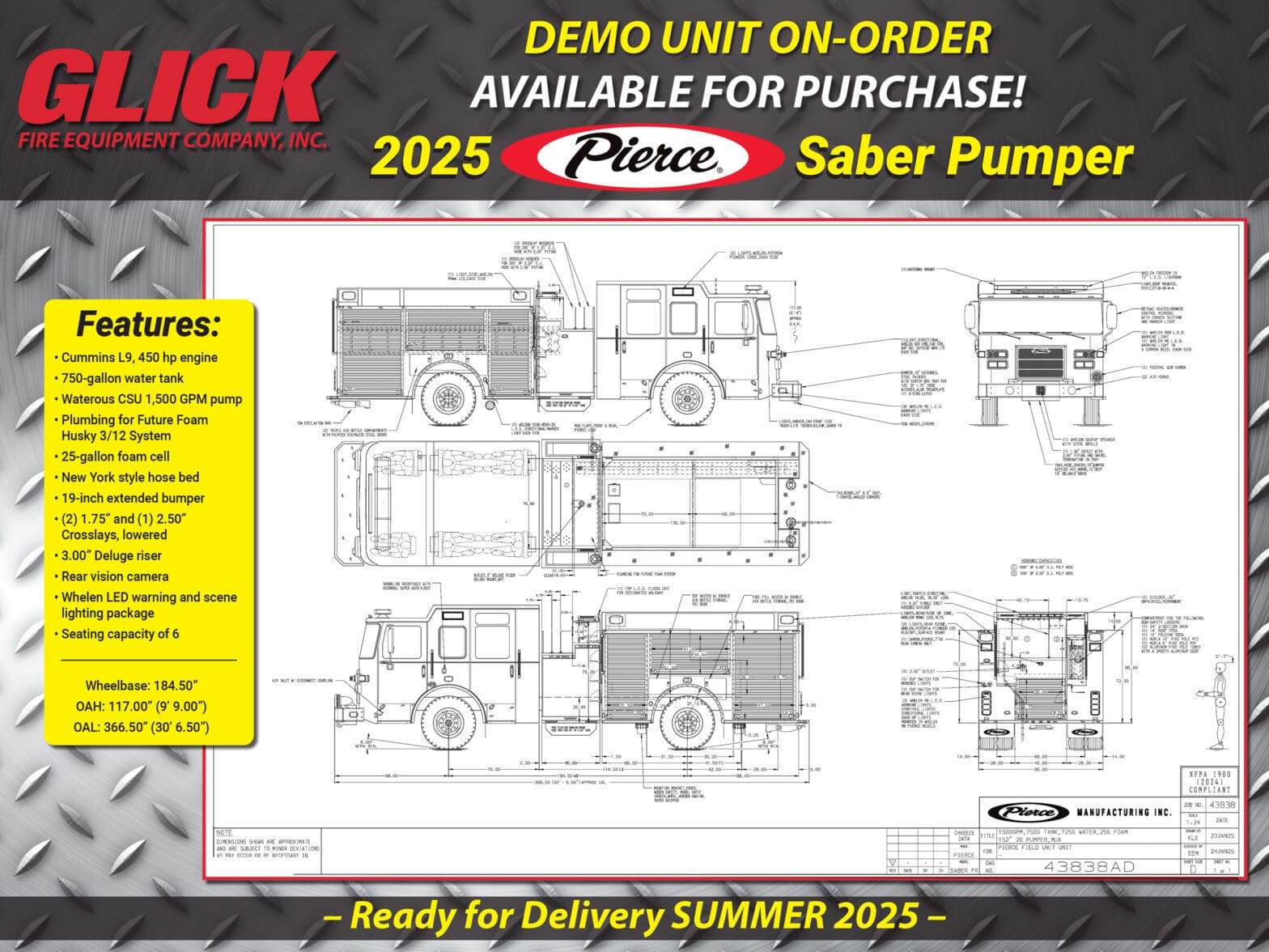 Stock Fire Trucks | GLICK Fire Equipment Company