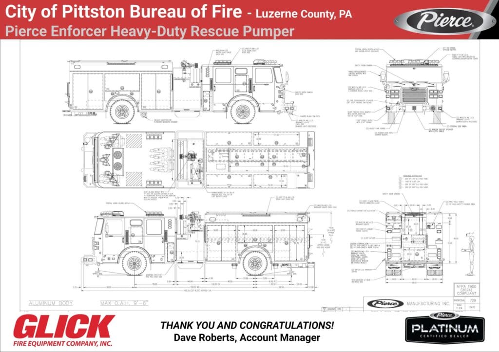 Pittston Bureau of Fire | GLICK Fire Equipment Company