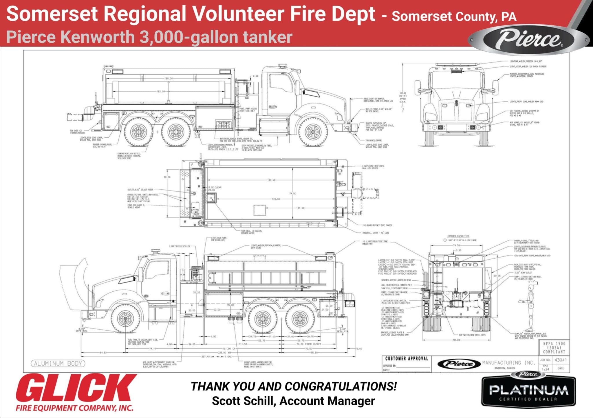 Fire Apparatus & EMS Vehicles On Order in PA | GLICK Fire