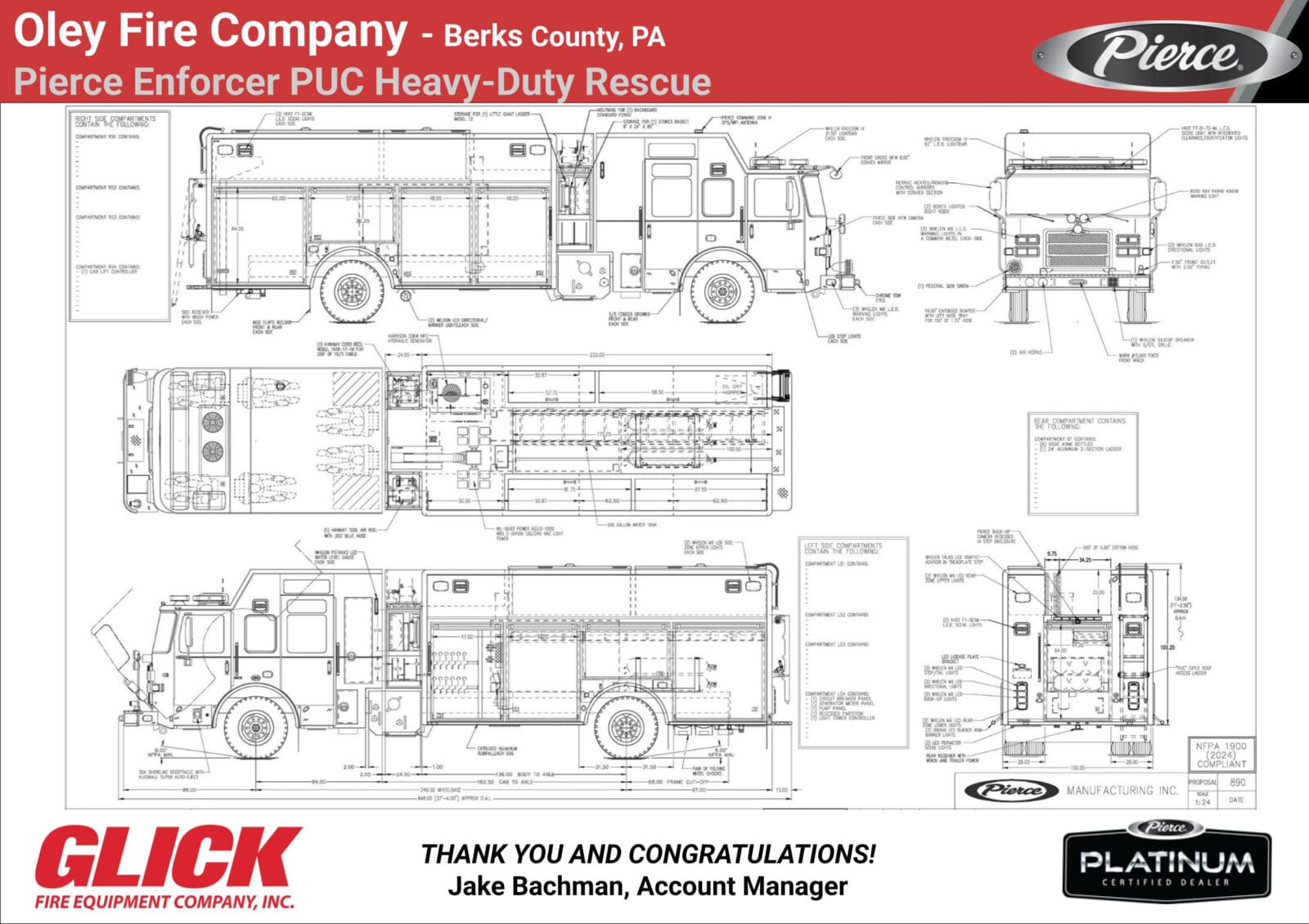 Fire Apparatus & EMS Vehicles On Order in PA | GLICK Fire