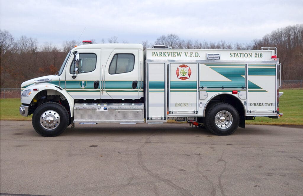 Parkview Volunteer Fire Department Pierce Freightliner Rescue Pumper ...