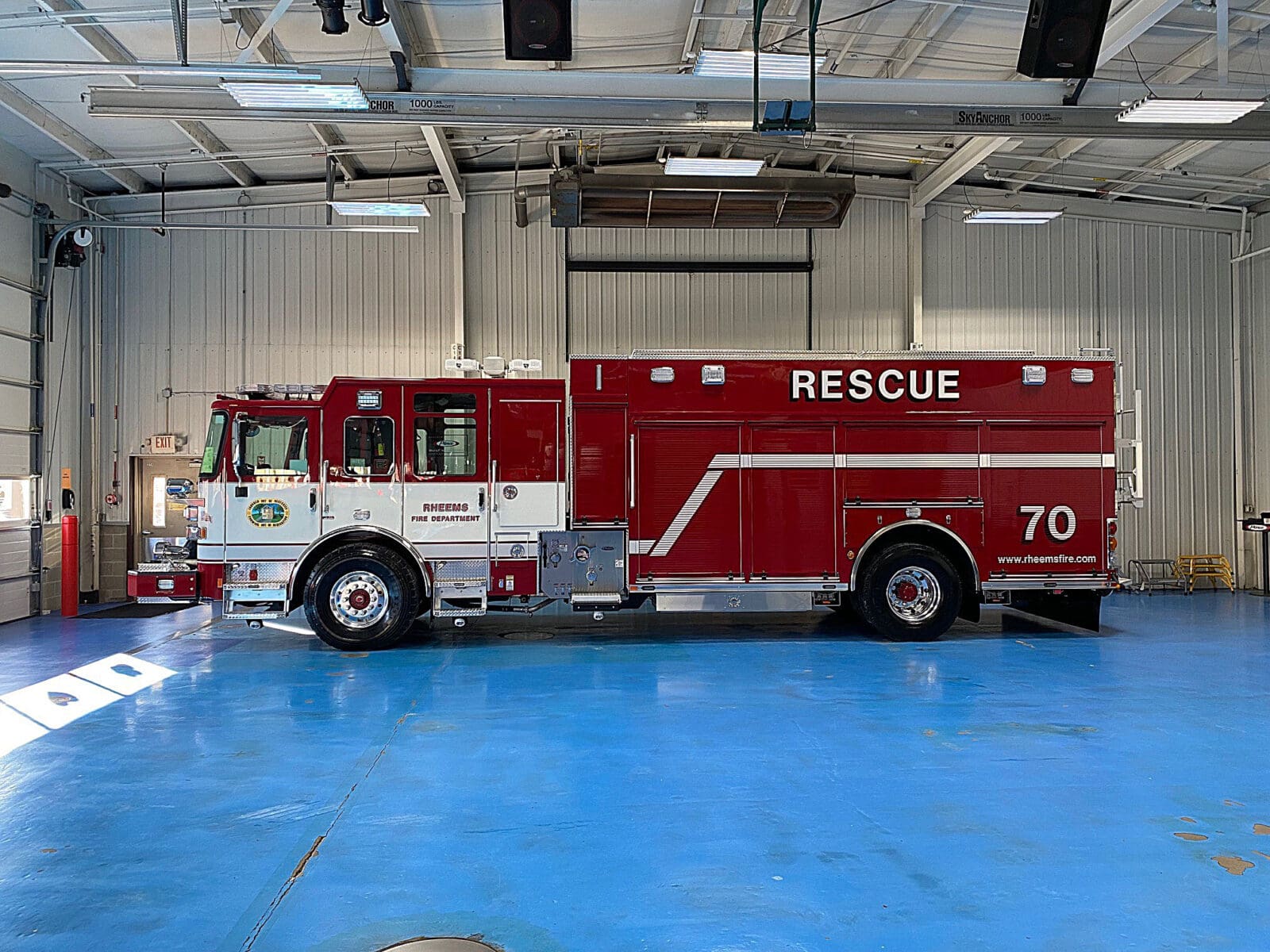 RHEEMS FIRE DEPARTMENT Pierce Enforcer Rescue Pumper | GLICK Fire Equipment