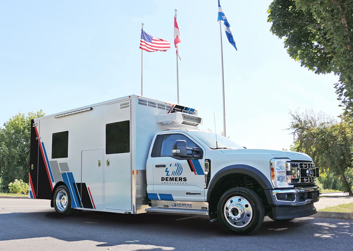 Demers Introduces FXP 174 Type I Ambulance Featuring FX Action Seats ...