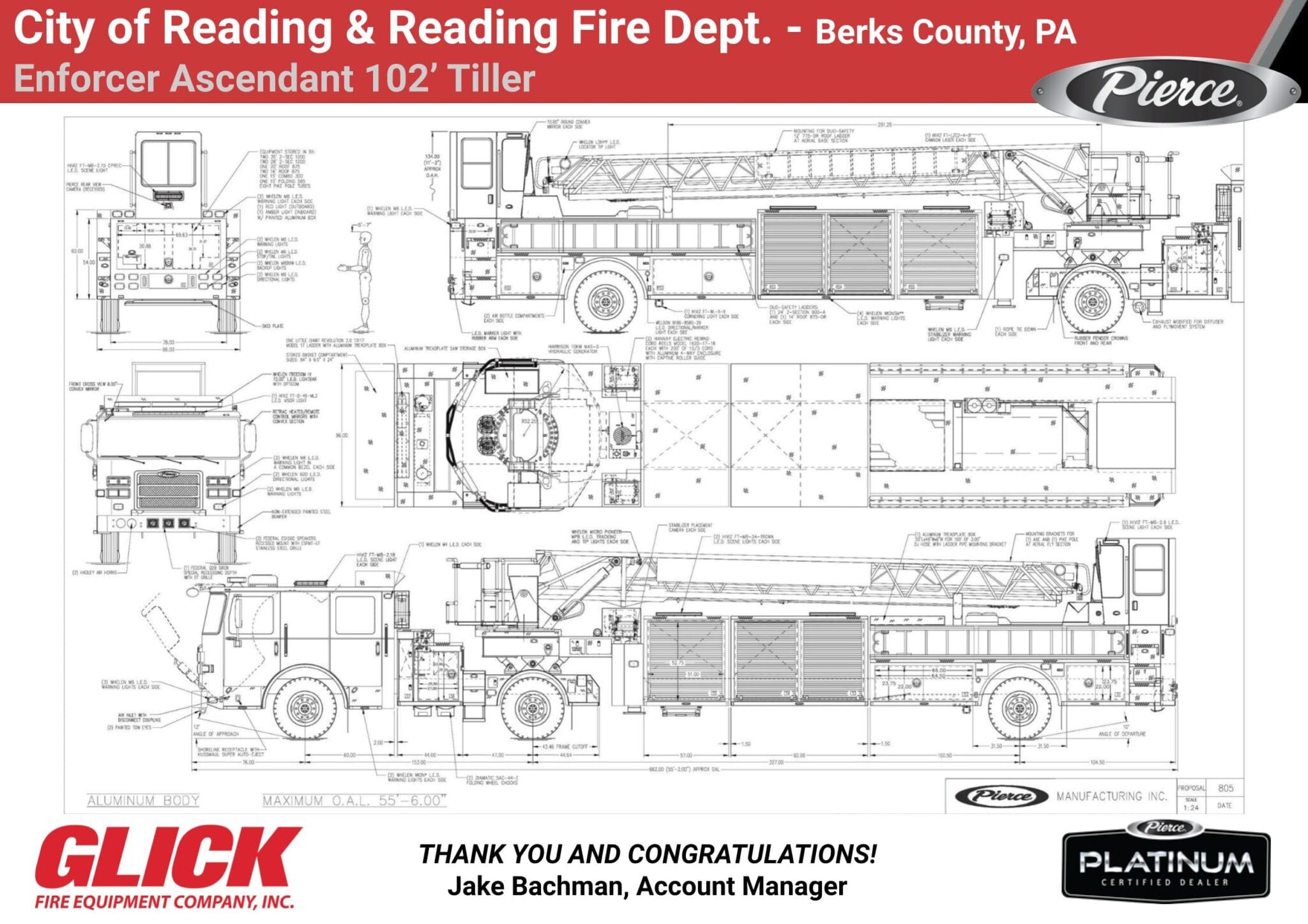 City of Reading Fire Department | GLICK Fire Equipment Company