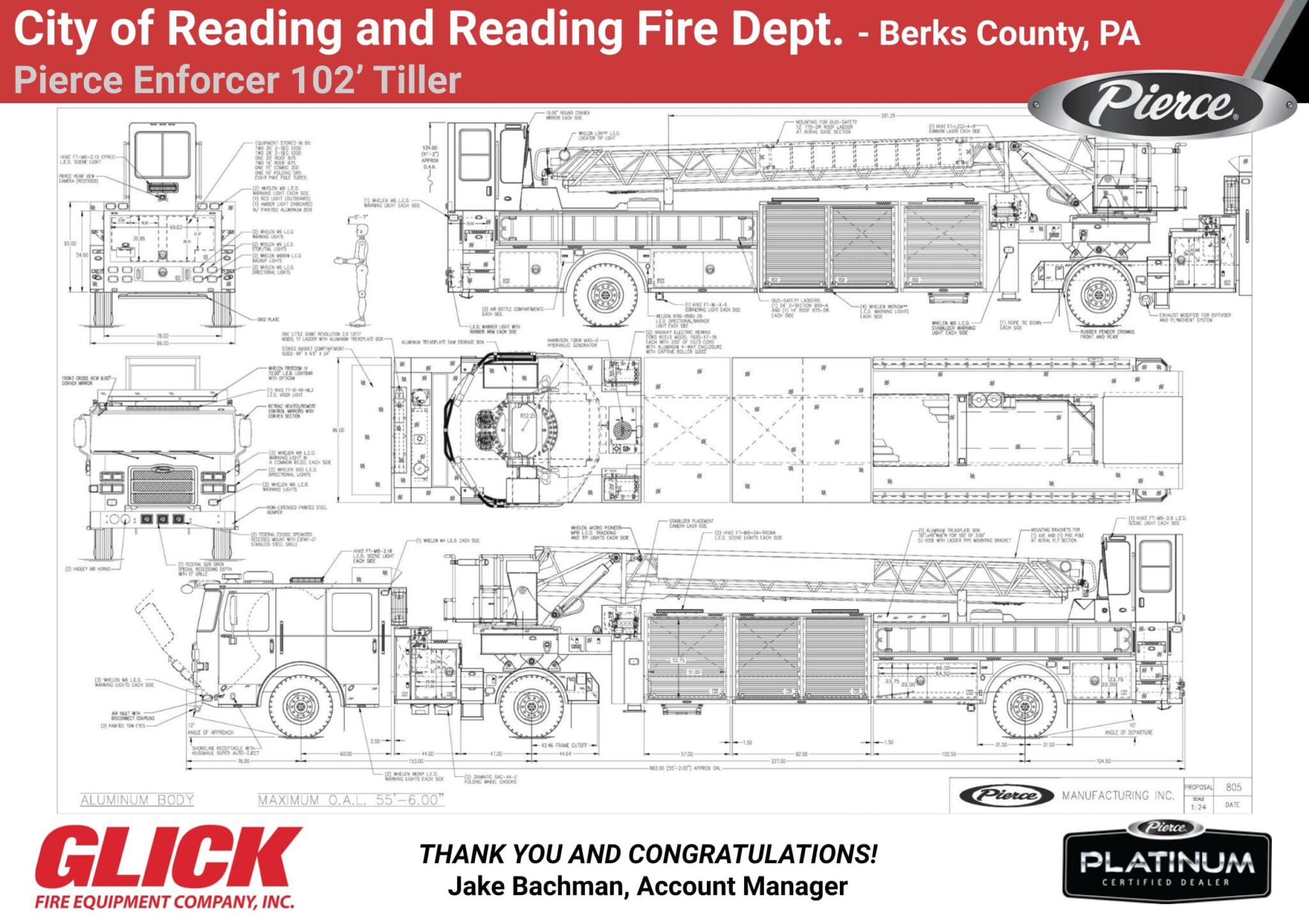 City of Reading Fire Department | GLICK Fire Equipment Company
